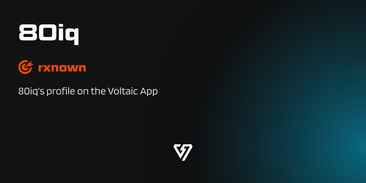 80iq | Voltaic App