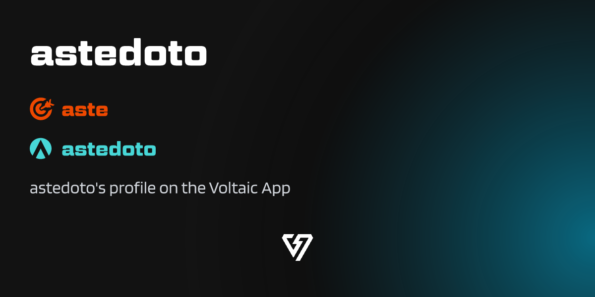 astedoto | Voltaic App