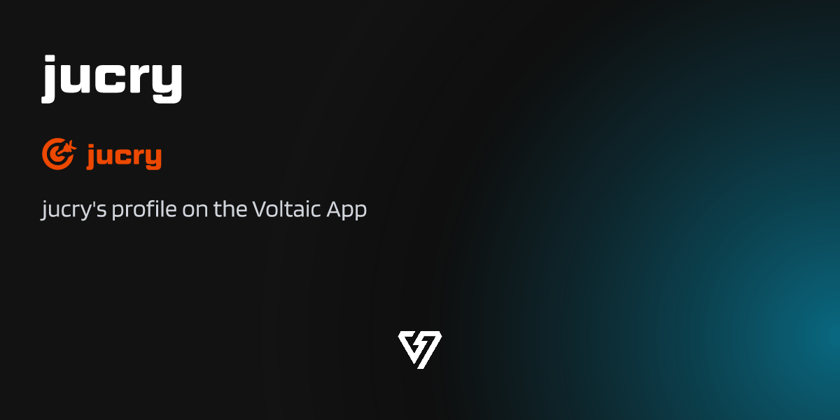 jucry | Voltaic App