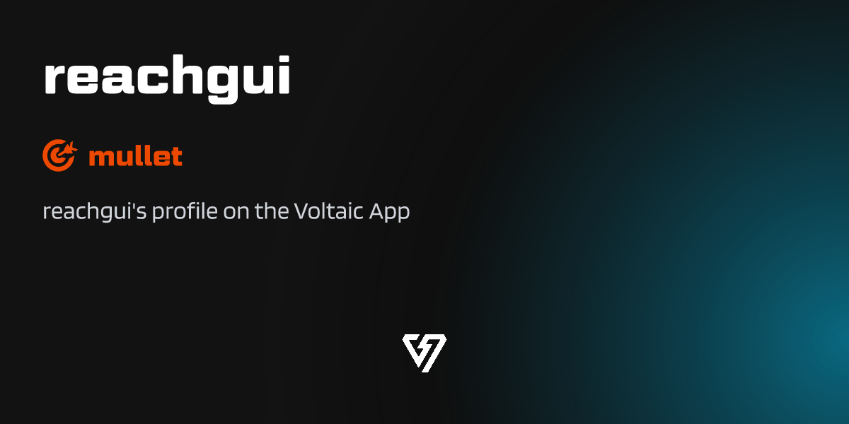 reachgui | Voltaic App